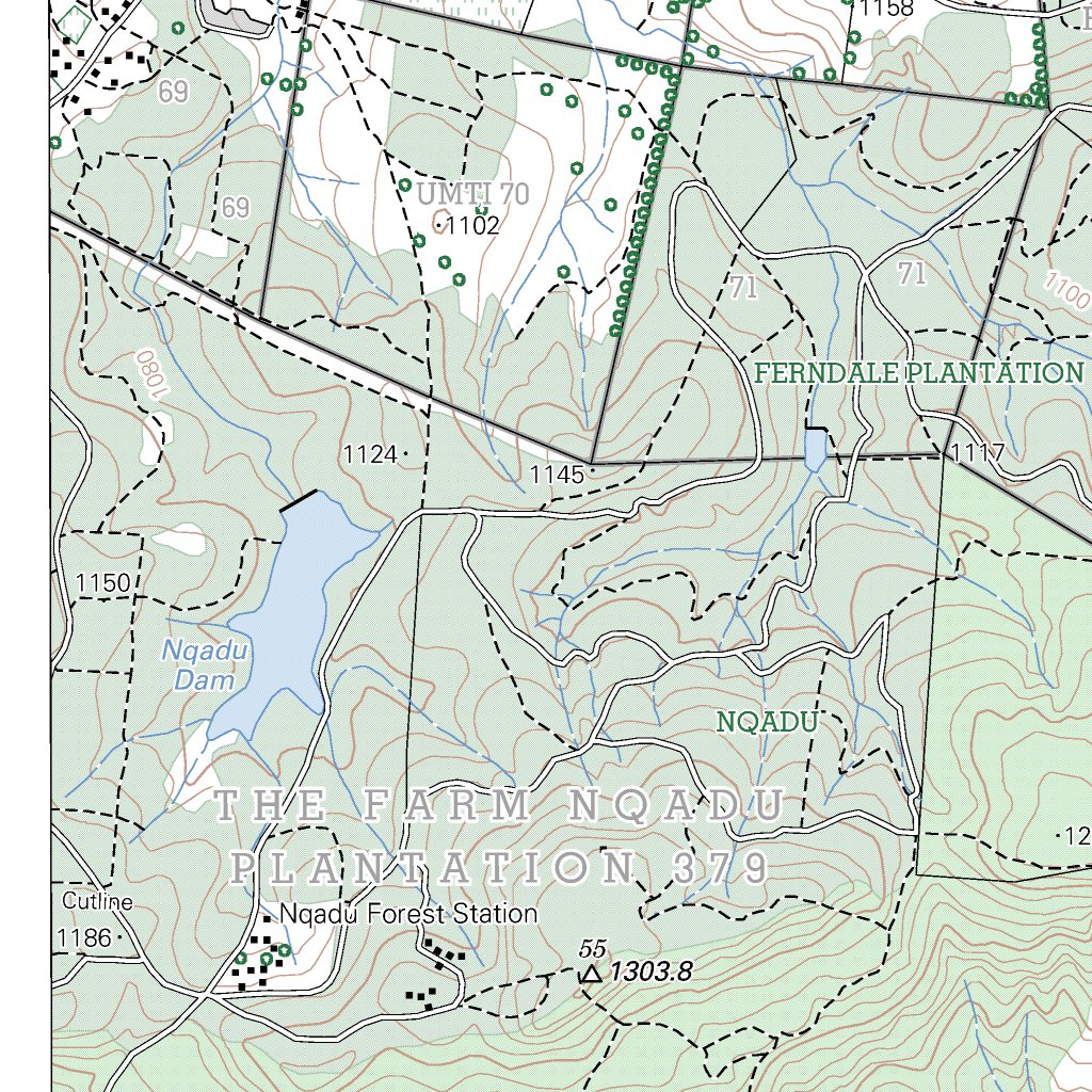 3128BD TSOLO Map by Chief Directorate: National Geo-spatial Information ...