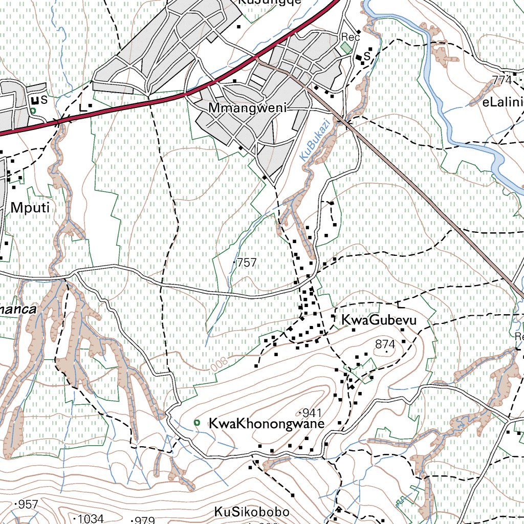 3128CB BAZIYA Map by Chief Directorate: National Geo-spatial ...