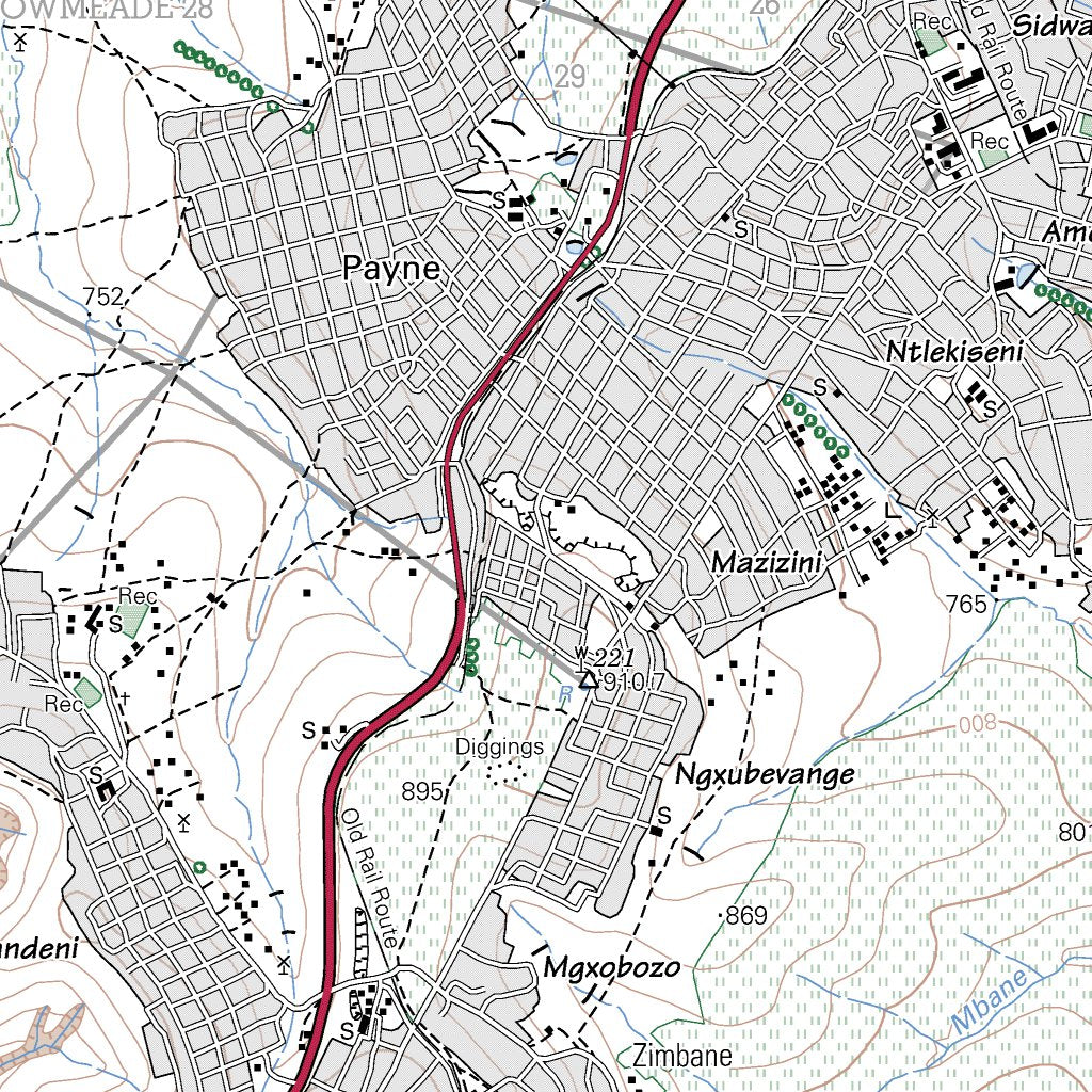 3128DA VIEDGESVILLE Map by Chief Directorate: National Geo-spatial ...