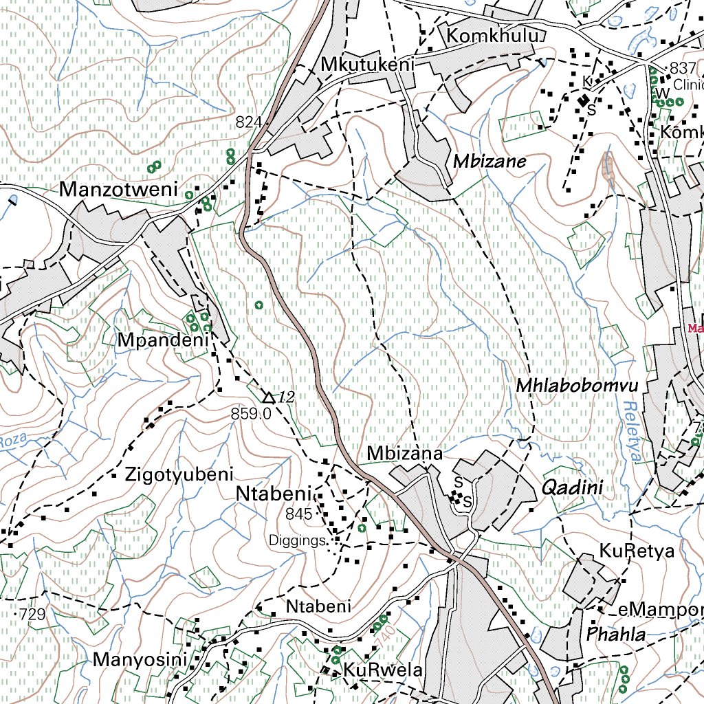 3128DC ELLIOTDALE Map by Chief Directorate: National Geo-spatial ...