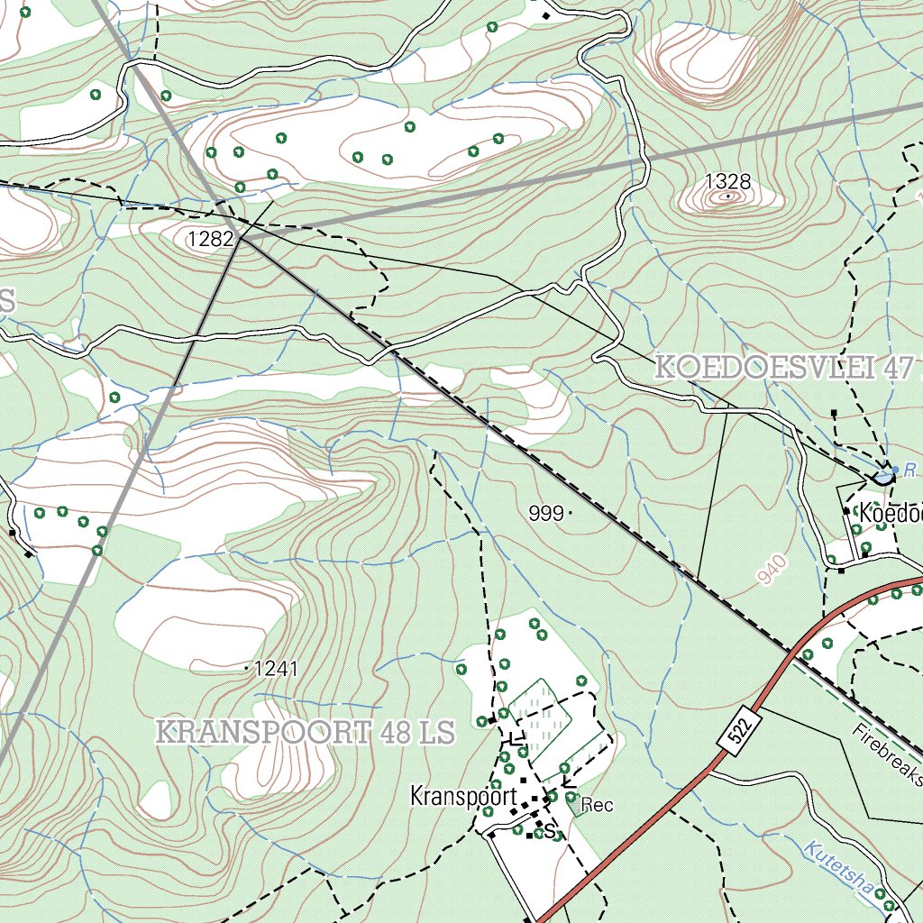 2329AB VIVO Map by Chief Directorate: National Geo-spatial Information ...