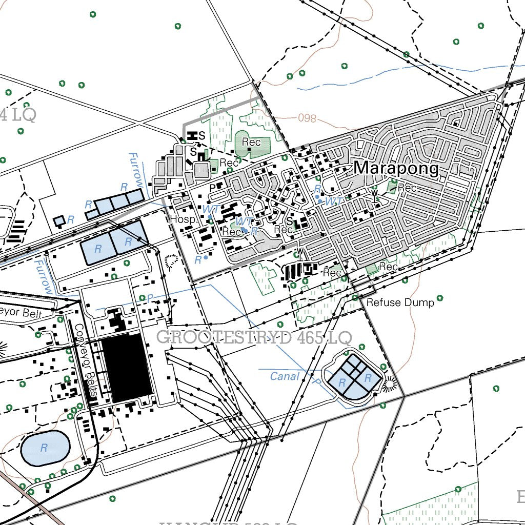 2327DA LEPHALALE Map by Chief Directorate: National Geo-spatial ...