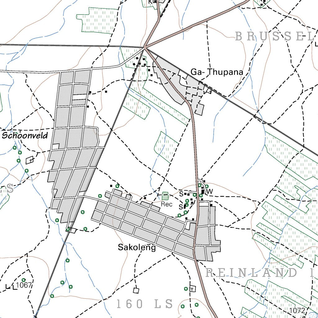 2329AC BOCHUM Map by Chief Directorate: National Geo-spatial ...