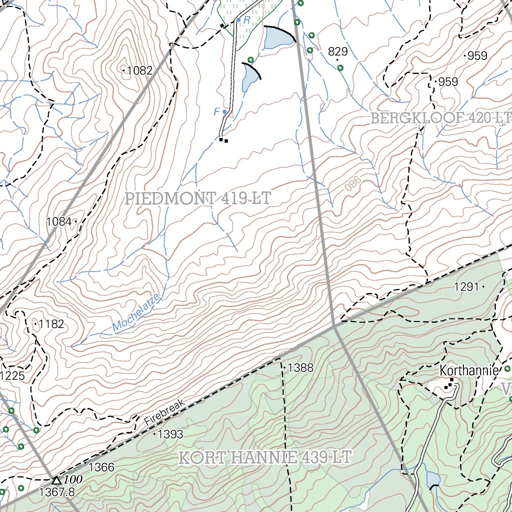 2330CA MODJADJISKLOOF Map by Chief Directorate: National Geo-spatial ...