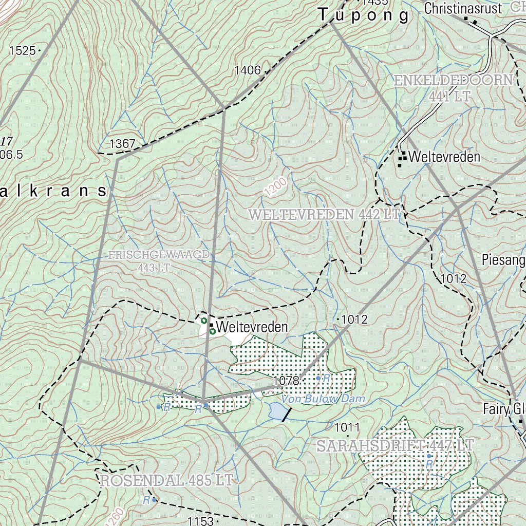 2330CA MODJADJISKLOOF Map by Chief Directorate: National Geo-spatial ...