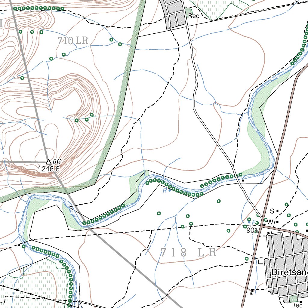 2328DA SEGOLE Map by Chief Directorate: National Geo-spatial ...