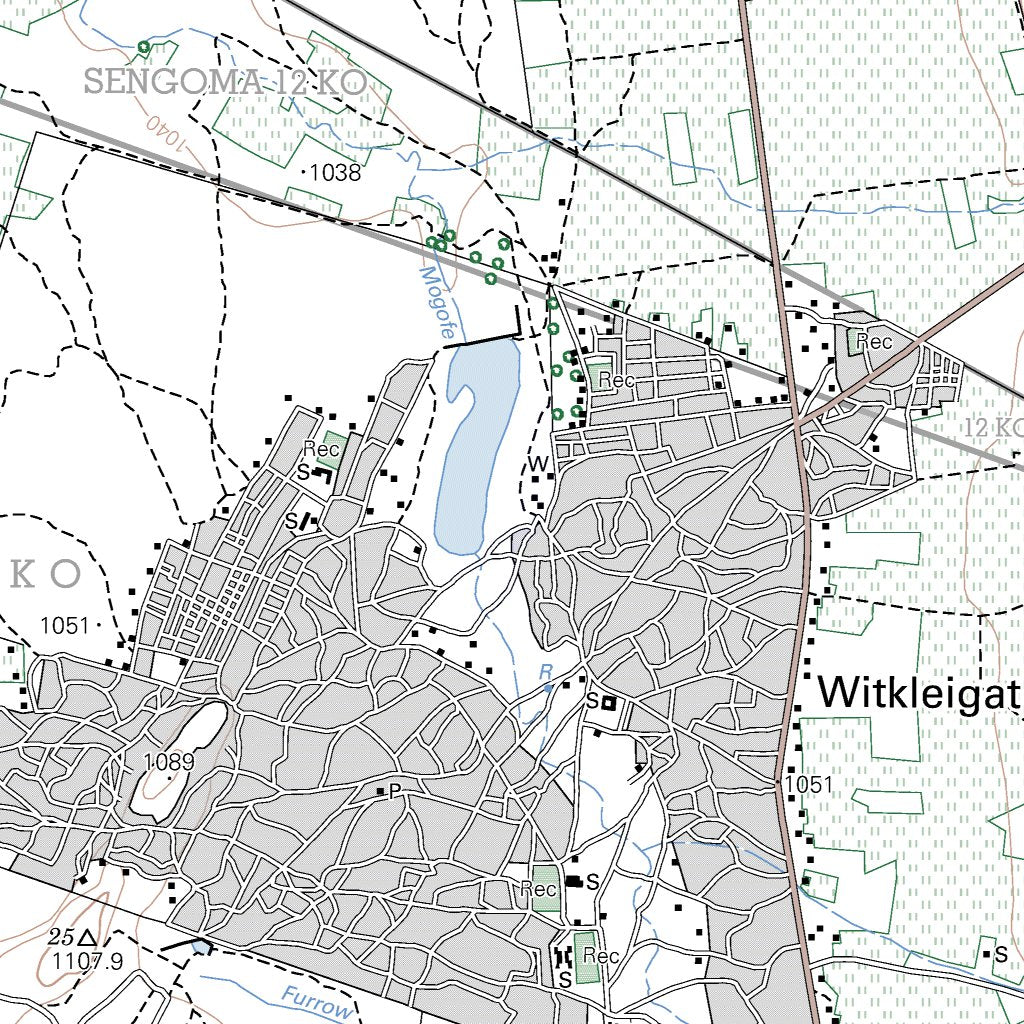 2425DD WITKLEIGAT Map by Chief Directorate: National Geo-spatial ...
