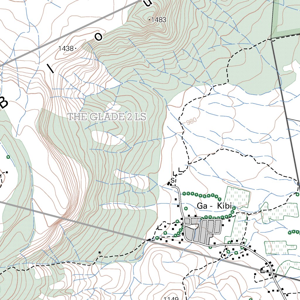 2329AA BLOUBERG Map by Chief Directorate: National Geo-spatial ...