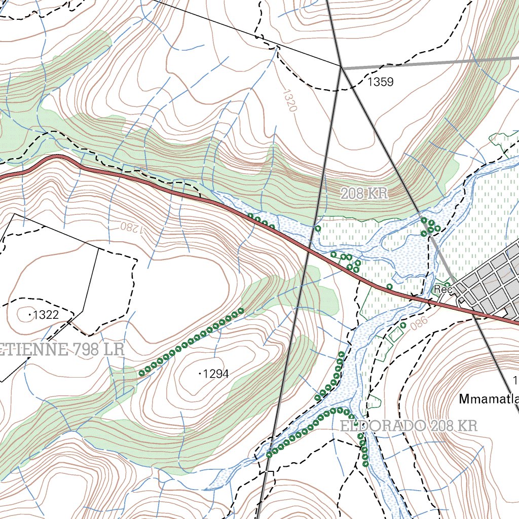 2328DC MARULANENG Map by Chief Directorate: National Geo-spatial ...