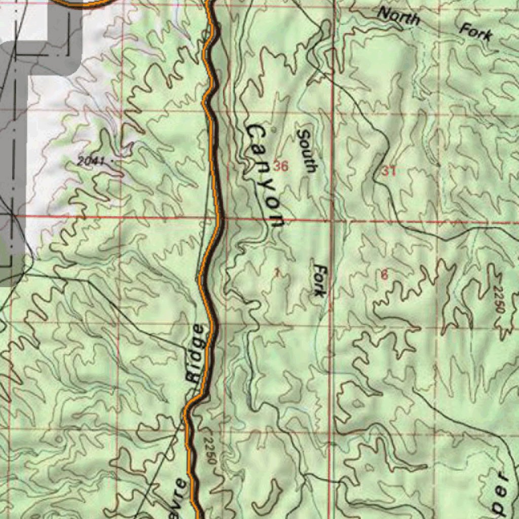 HuntData Arizona Antelope Hunt Unit 12B-West Game Concentration Map by ...