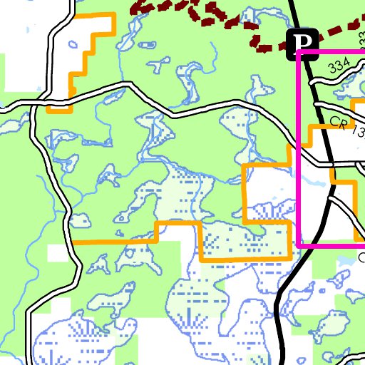 Conecuh Recreation Map by US Forest Service R8 | Avenza Maps