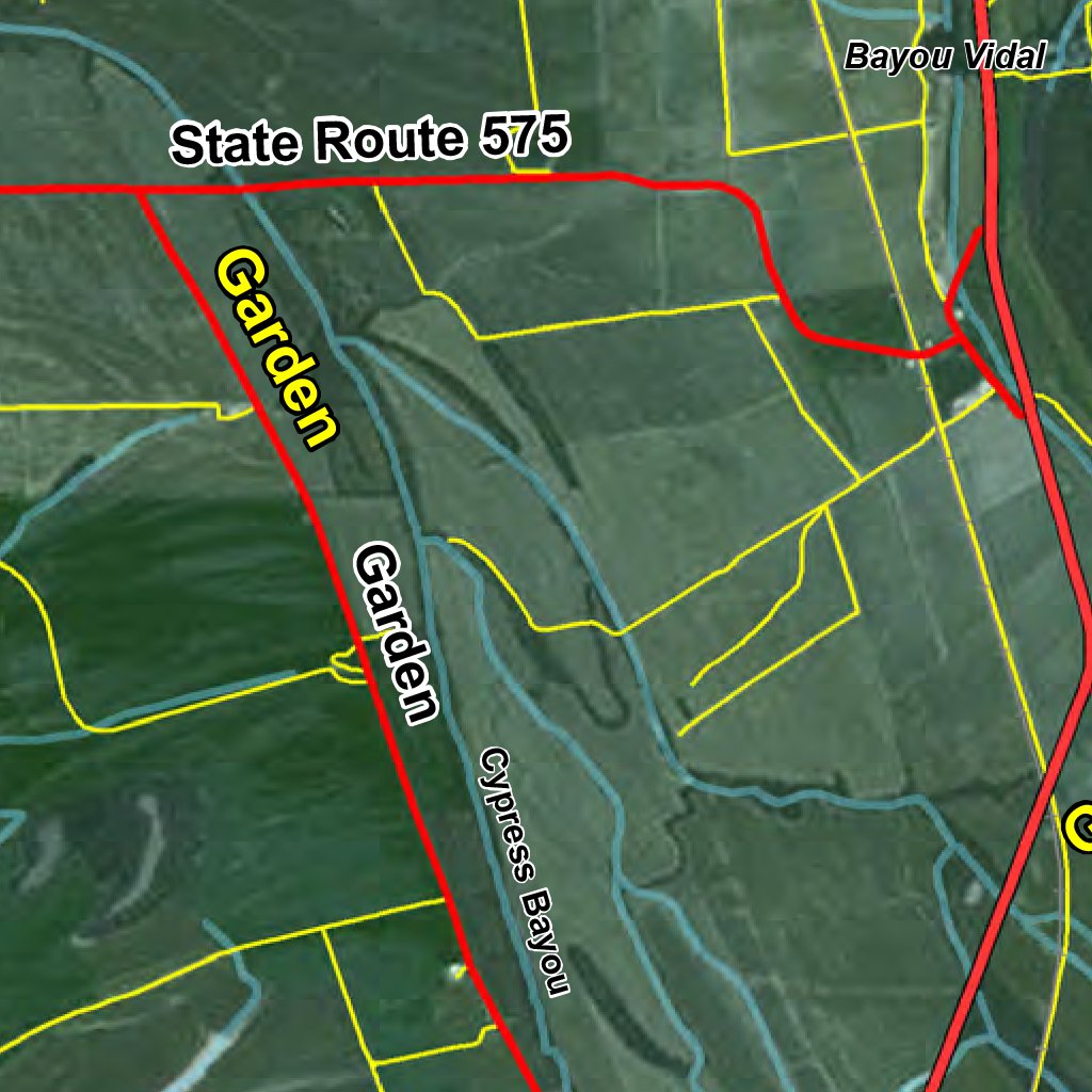 Tensas River NWR 24x30 Map by Scout Pro Mapping | Avenza Maps