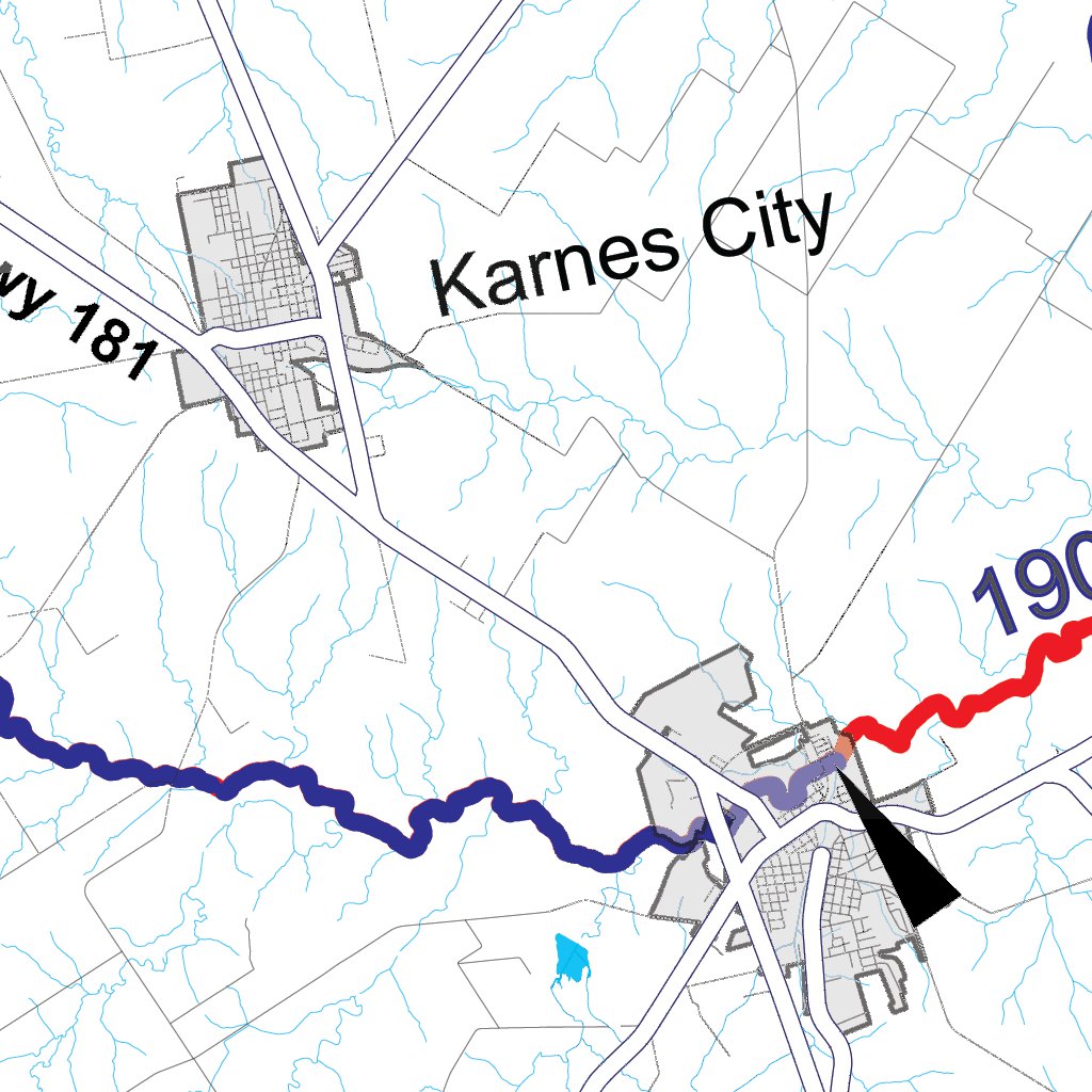 Lower San Antonio River Map by AgriLife Research | Avenza Maps