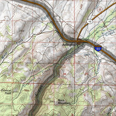 HuntData Wyoming Topo Map for Elk Unit 11 by HuntData LLC | Avenza Maps