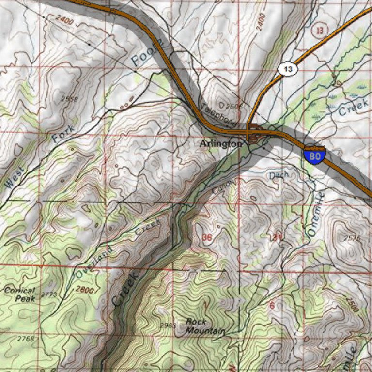 HuntData Wyoming Topo Map for Elk Unit 11 by HuntData LLC | Avenza Maps