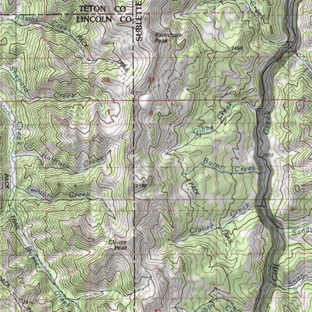 HuntData Wyoming Topo Map for Elk Unit 86 by HuntData LLC | Avenza Maps