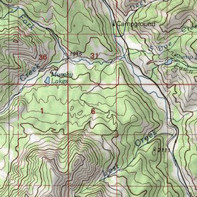 HuntData Wyoming Topo Map for Elk Unit 89 by HuntData LLC | Avenza Maps