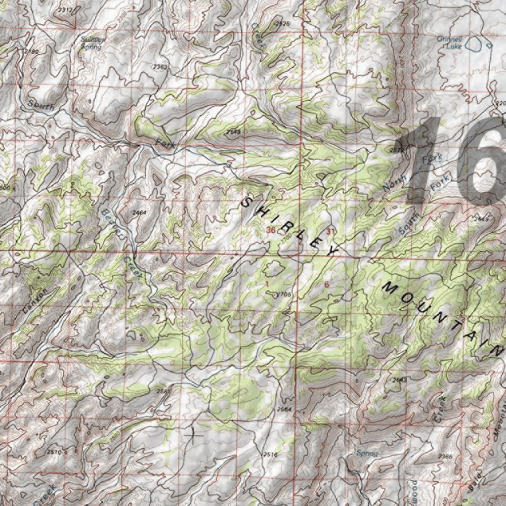HuntData Wyoming Topo Map for Elk Unit 16 by HuntData LLC | Avenza Maps