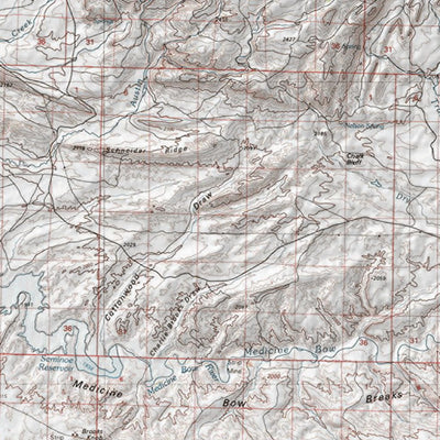 HuntData Wyoming Topo Map for Elk Unit 16 by HuntData LLC | Avenza Maps