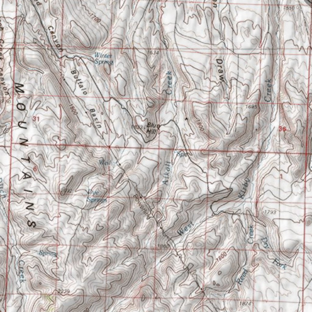 HuntData Wyoming Topo Map for Elk Unit 47 by HuntData LLC | Avenza Maps
