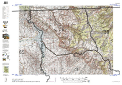 HuntData Wyoming Topo Map for Elk Unit 39 map by HuntData LLC | Avenza Maps