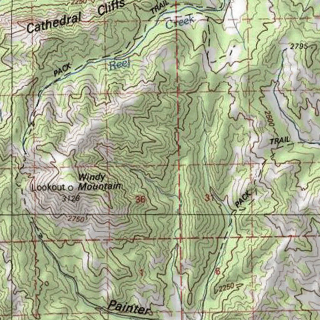 HuntData Wyoming Topo Map for Elk Unit 51 by HuntData LLC | Avenza Maps