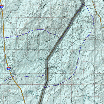HuntData Wyoming Game Concentration Map for Mule Deer Unit 158 by ...