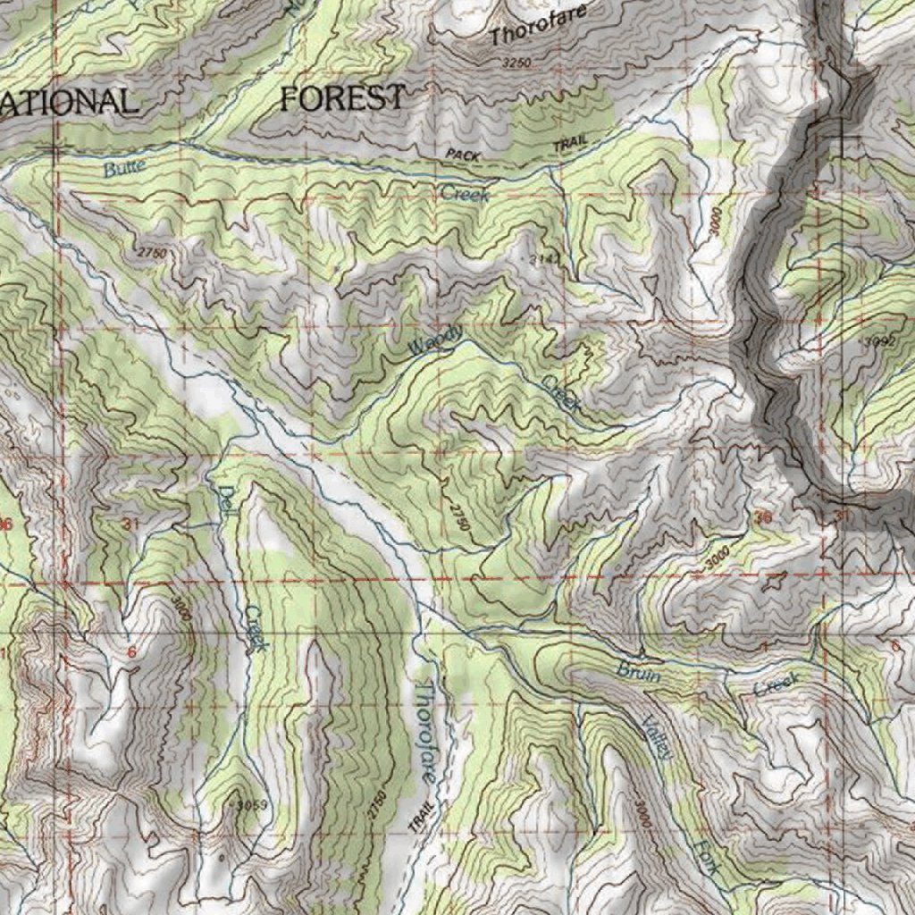 HuntData Wyoming Topo Map for Elk Unit 60 by HuntData LLC | Avenza Maps