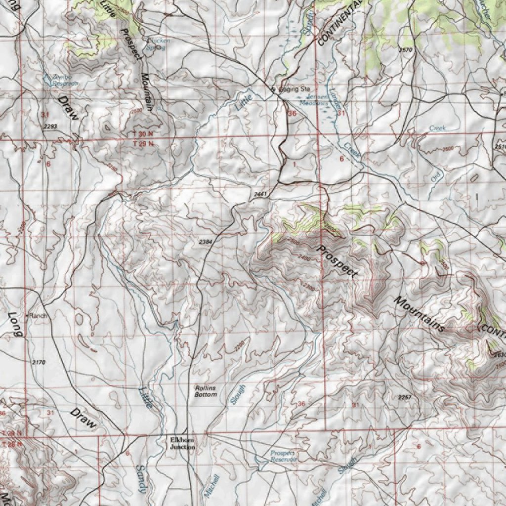 HuntData Wyoming Topo Map for Elk Unit 98 by HuntData LLC | Avenza Maps