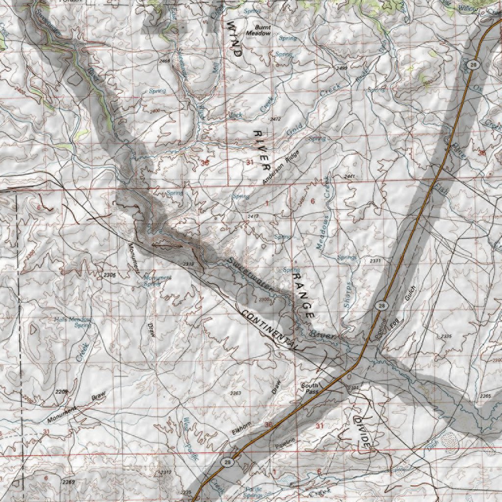 HuntData Wyoming Topo Map for Elk Unit 99 by HuntData LLC | Avenza Maps