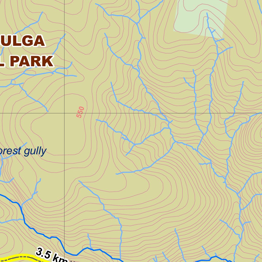 Grand Strzelecki Track East Map by The Grand Strzelecki Track Inc ...