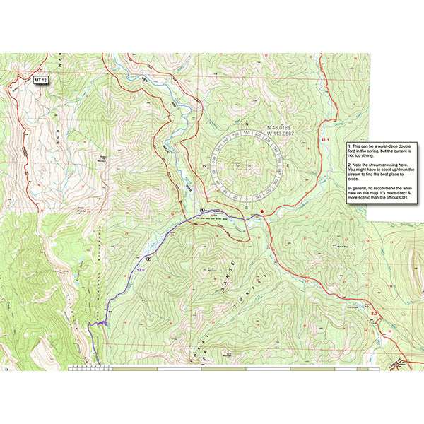 CDT Montana Sec 02 - The Bob Map by Jonathan Ley | Avenza Maps