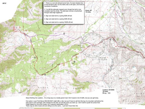 CDT Montana Sec 08 - North Beaverhead Map by Jonathan Ley | Avenza Maps
