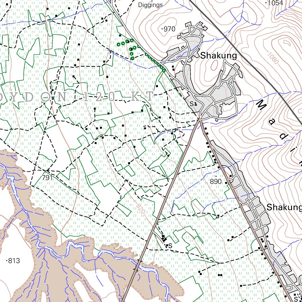 2430AC MOROKE Map by Chief Directorate: National Geo-spatial ...
