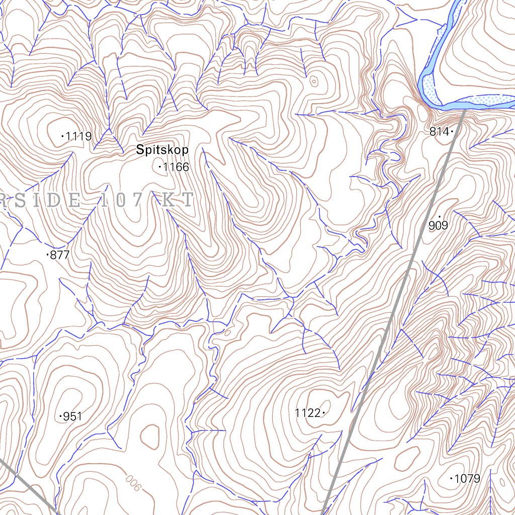 2430AD PENGE Map by Chief Directorate: National Geo-spatial Information ...