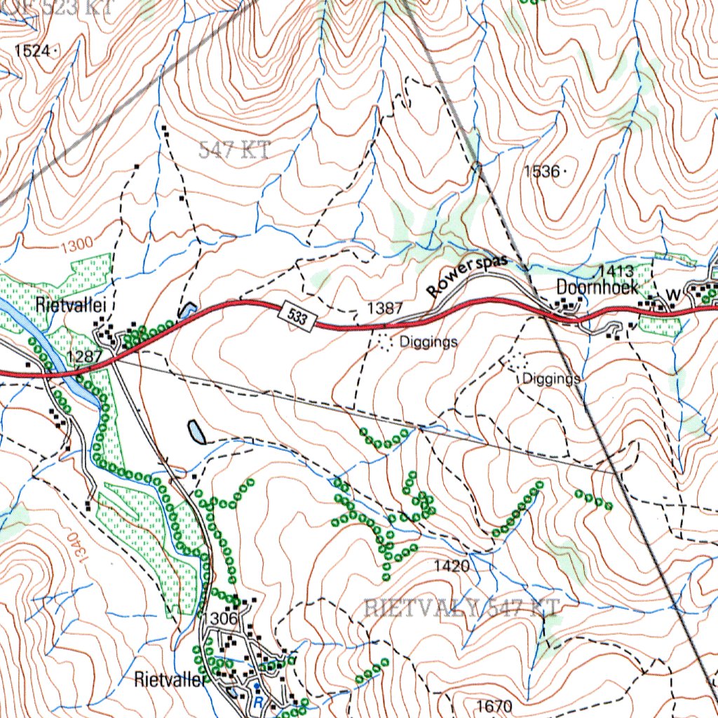 2430DC OHRIGSTAD Map by Chief Directorate: National Geo-spatial ...