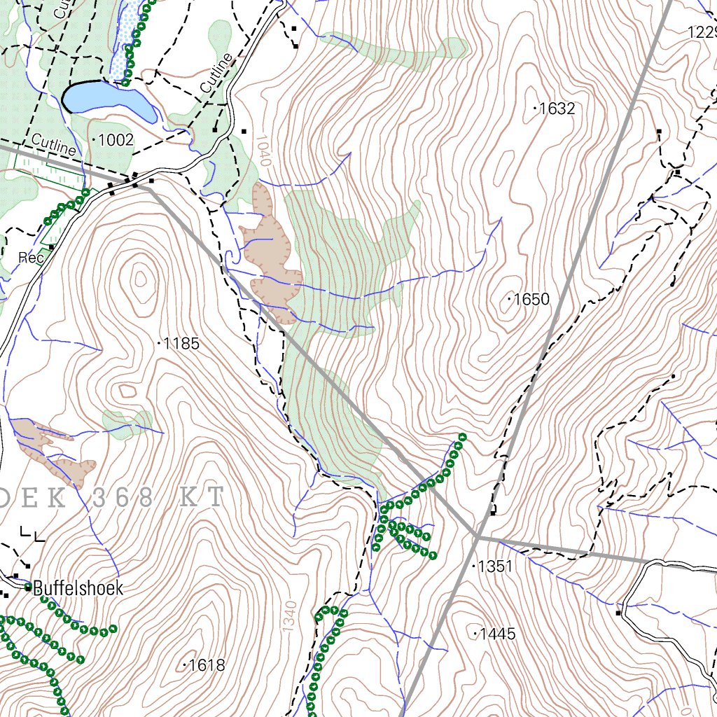 2430CC GA-MAMPURU Map by Chief Directorate: National Geo-spatial ...