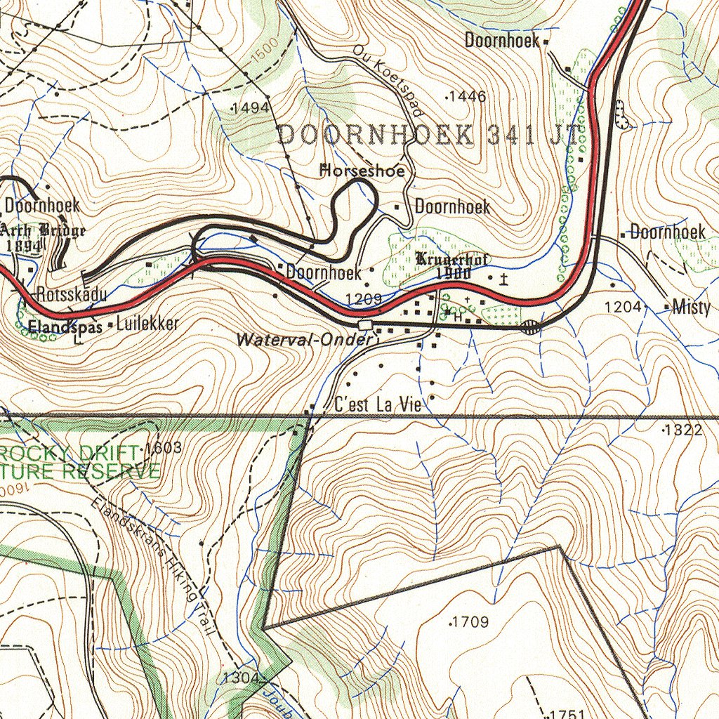 2530CB EMGWENYA Map by Chief Directorate: National Geo-spatial ...