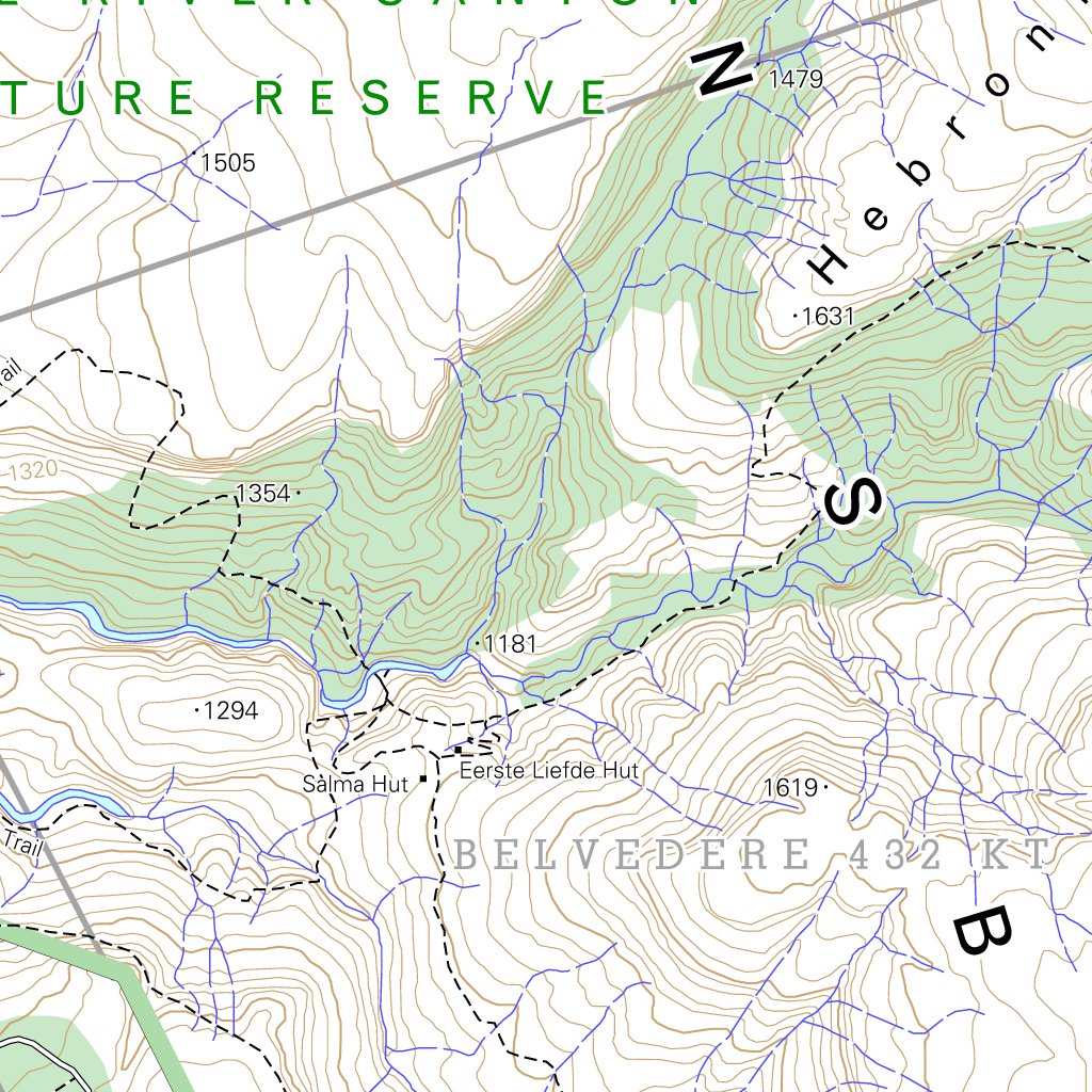 2430DB BOURKE'S LUCK Map by Chief Directorate: National Geo-spatial ...