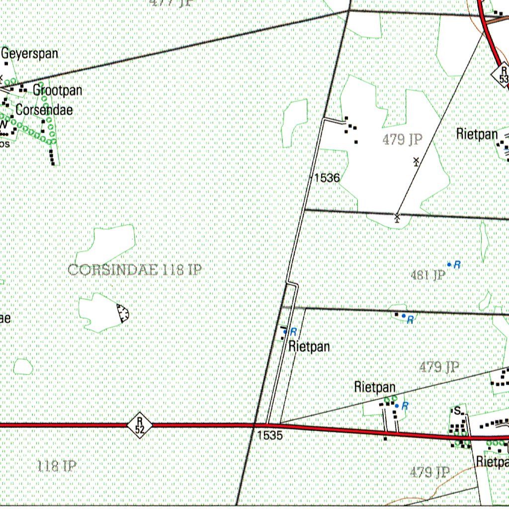 2526DC GROOTPAN Map by Chief Directorate: National Geo-spatial ...