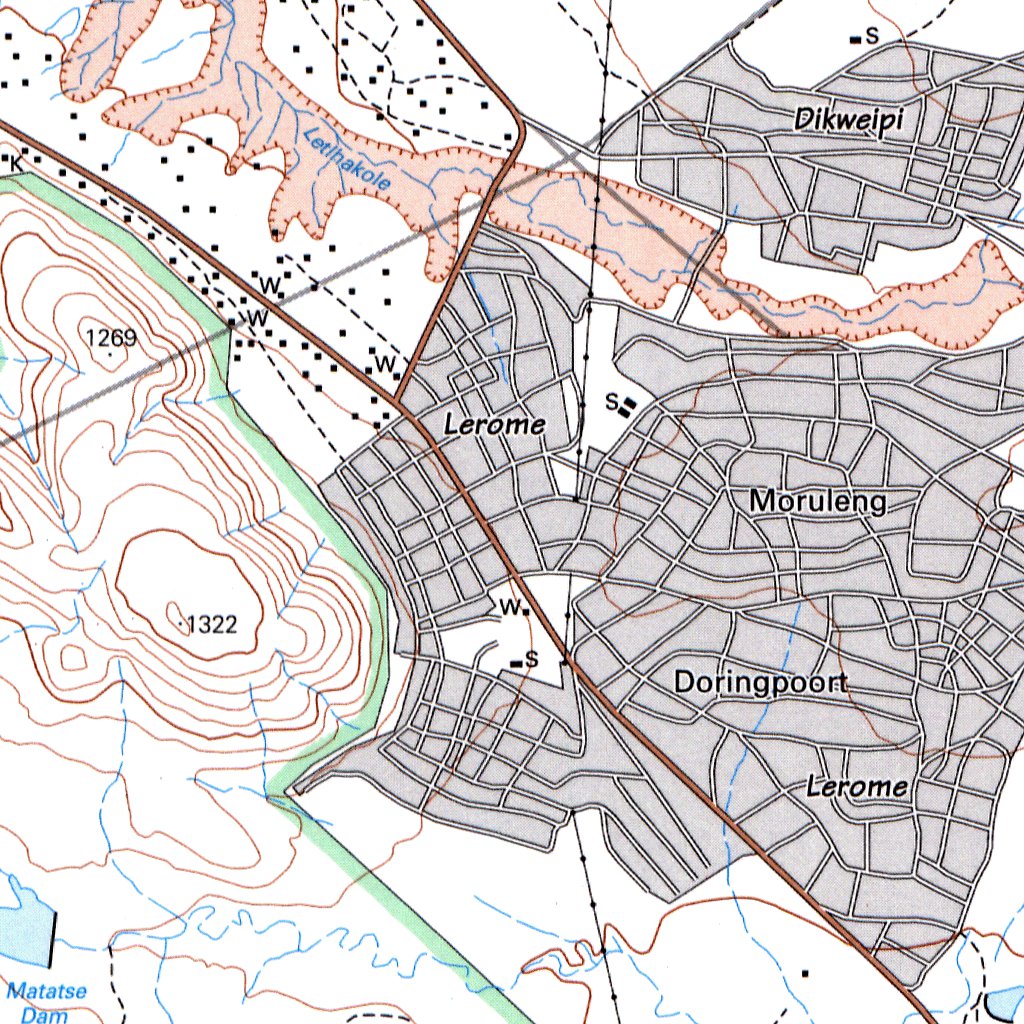 2527AA SAULSPOORT Map by Chief Directorate: National Geo-spatial ...