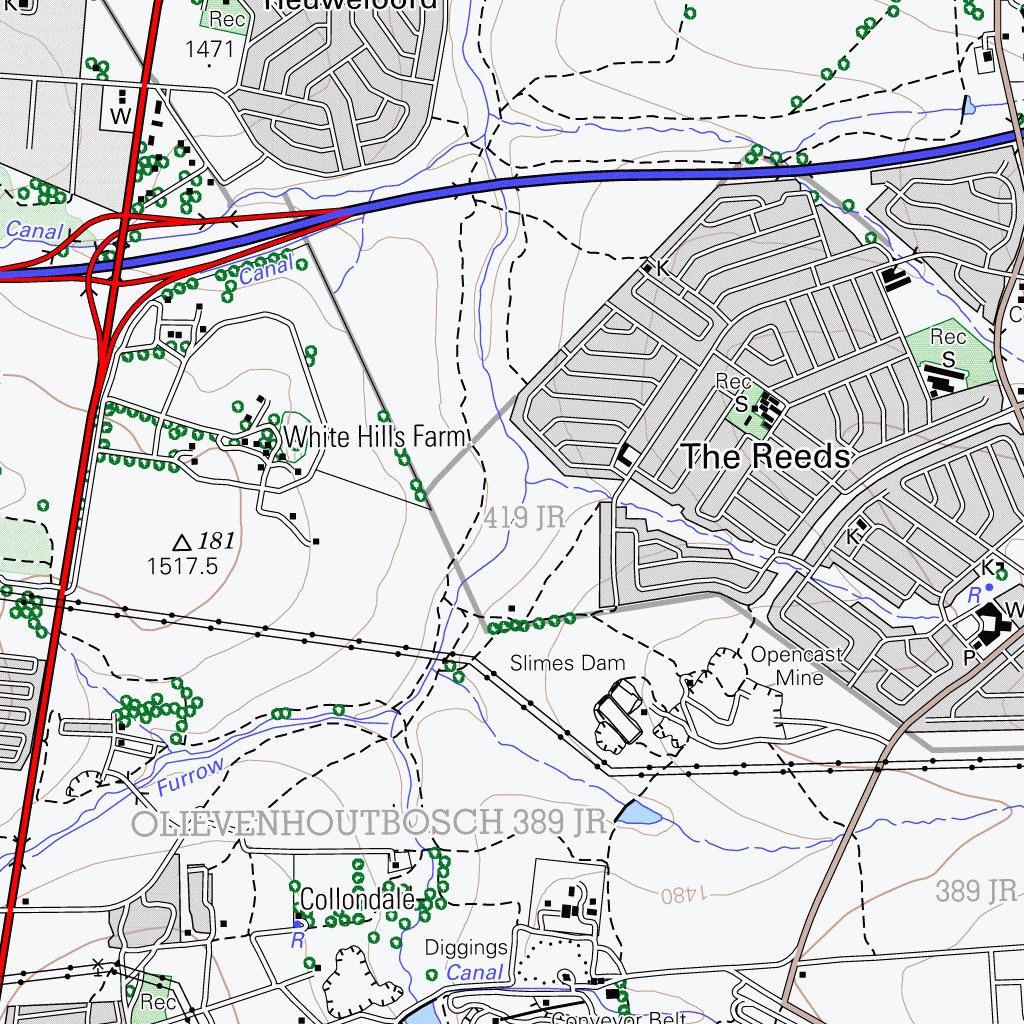 2528CC CENTURION Map by Chief Directorate: National Geo-spatial ...