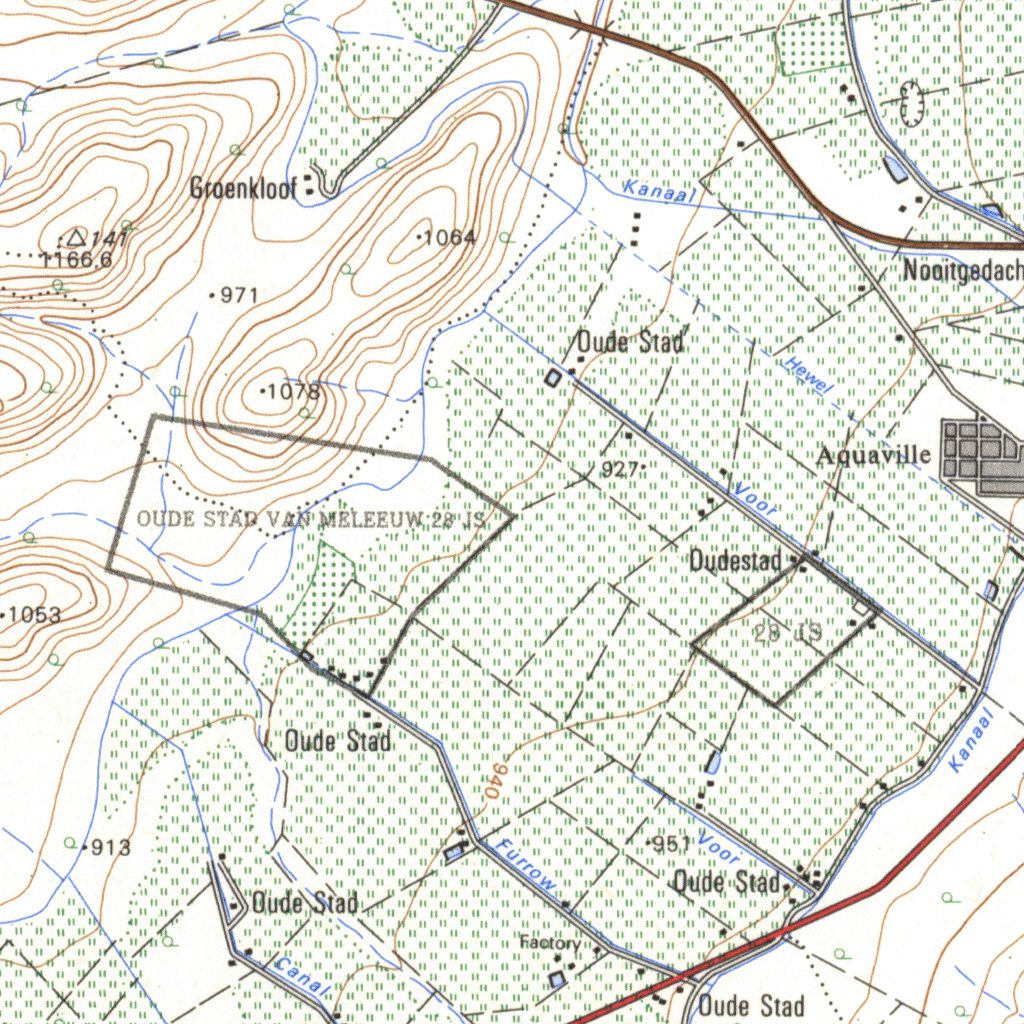 2529AB GLOBLERSDAL Map by Chief Directorate: National Geo-spatial ...