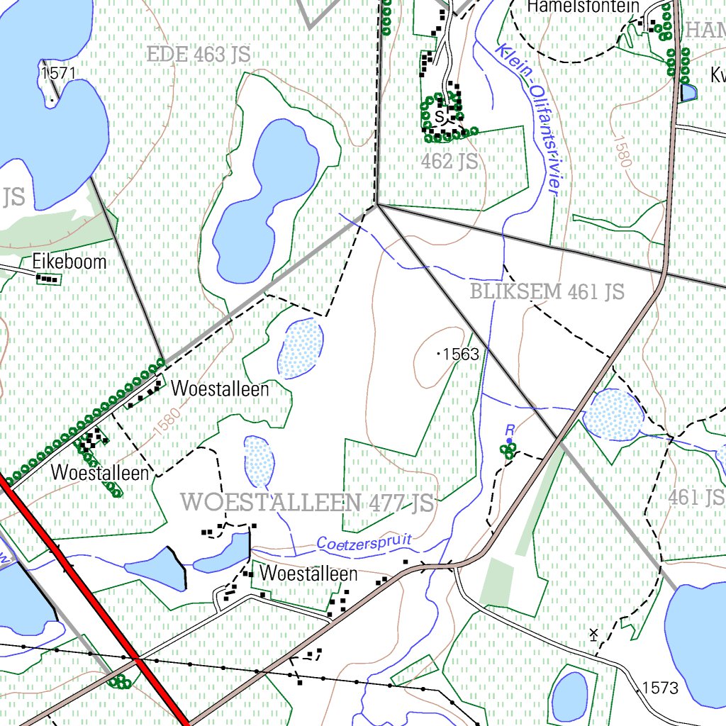 2529DC NASARET Map by Chief Directorate: National Geo-spatial ...