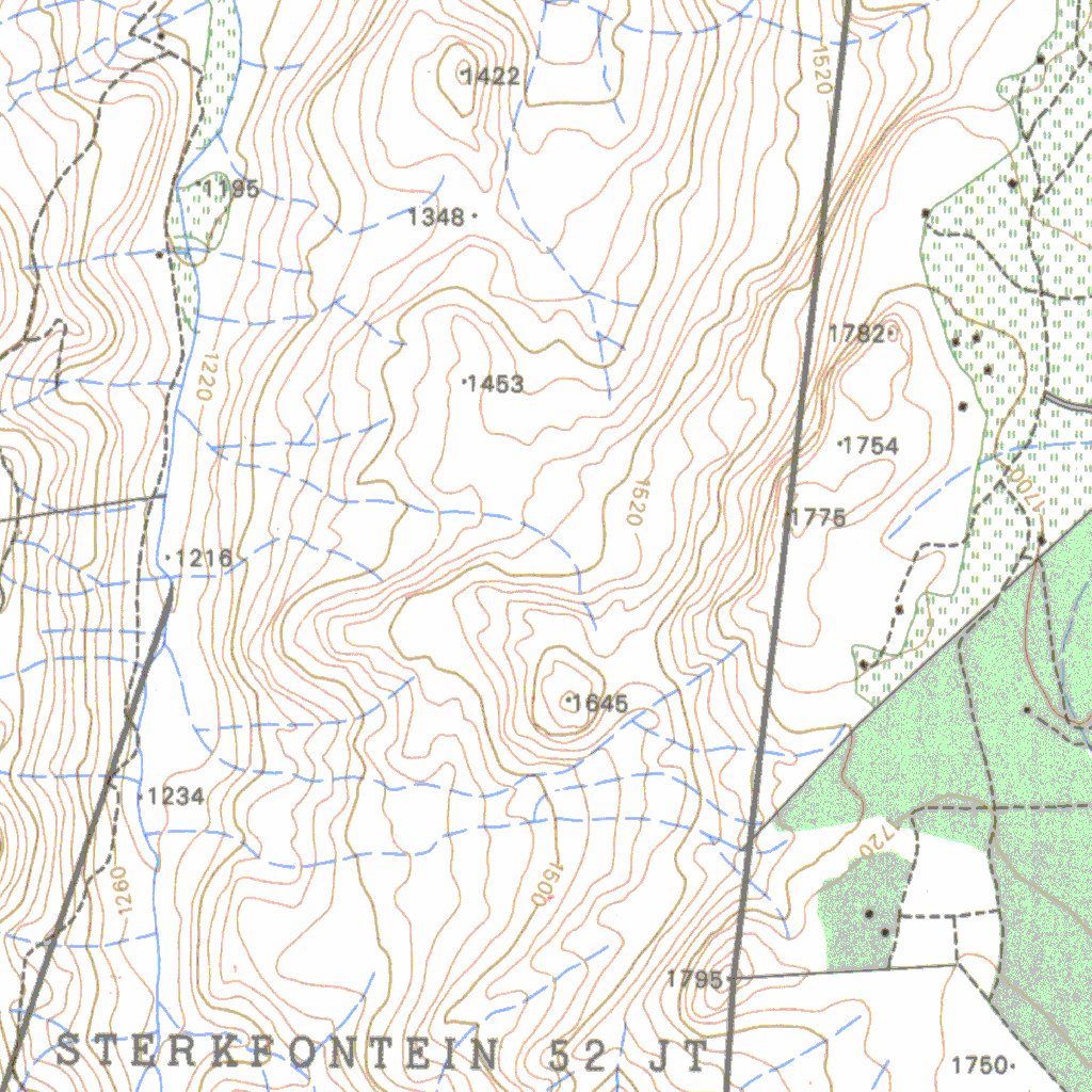 2530AA DRAAIKRAAL Map by Chief Directorate: National Geo-spatial ...