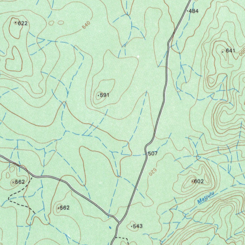 2531AD LUPHISI Map by Chief Directorate: National Geo-spatial ...