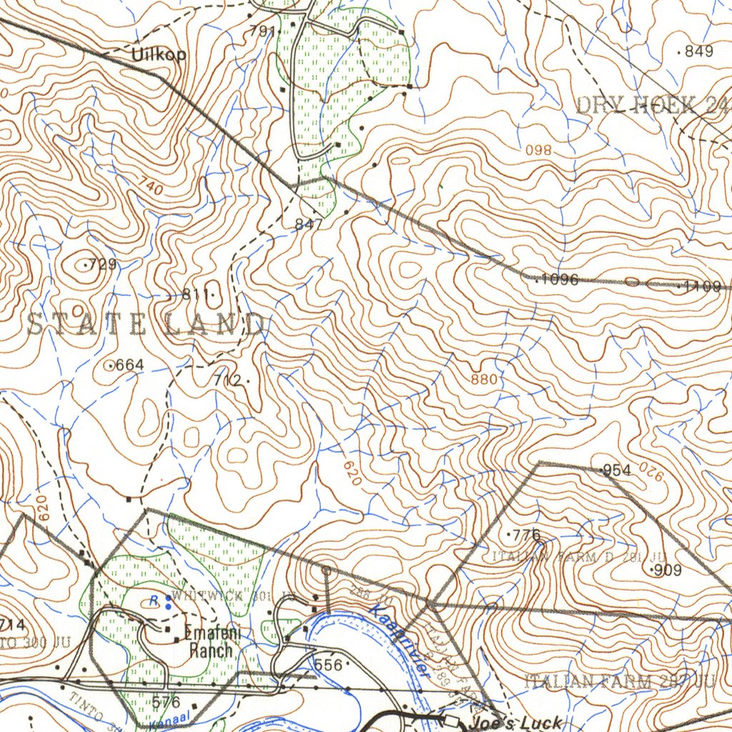 2531CA SHEBA Map by Chief Directorate: National Geo-spatial Information ...