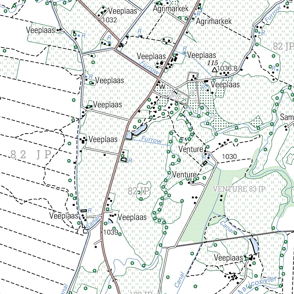 2526AD PELLA Map by Chief Directorate: National Geo-spatial Information ...