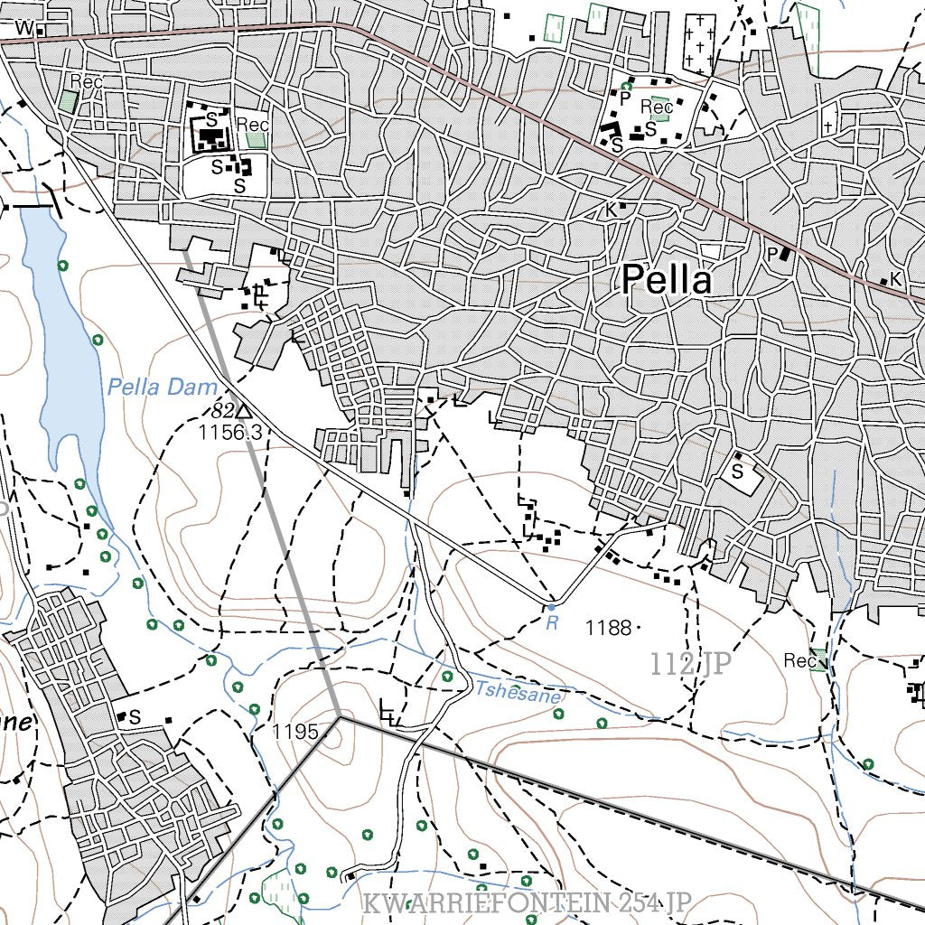 2526AD PELLA Map by Chief Directorate: National Geo-spatial Information ...