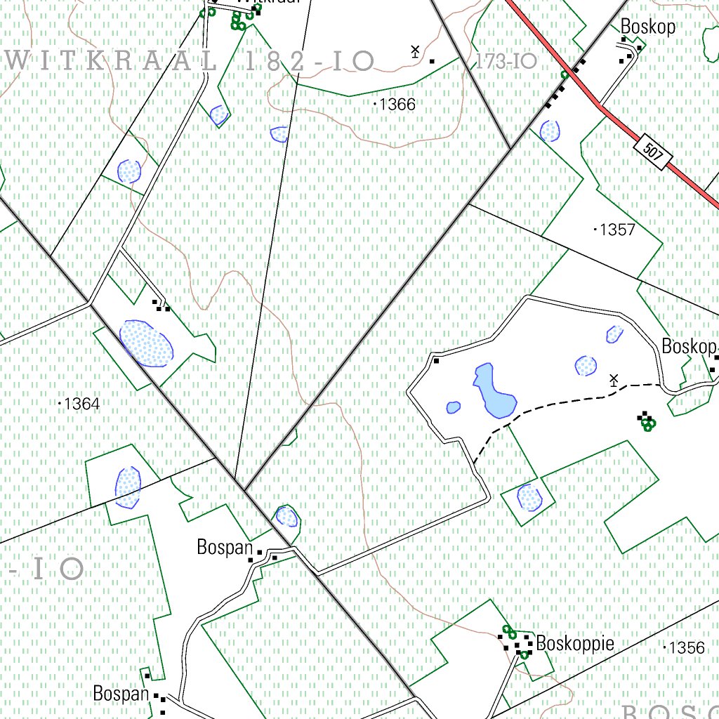 2625CB DELAREYVILLE Map by Chief Directorate: National Geo-spatial ...
